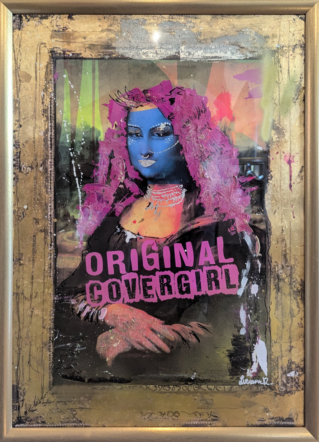 Luciana Caporaso - MONA LISA - ORIGINAL COVER GIRL, 2024 – Ethos Arts Inc.